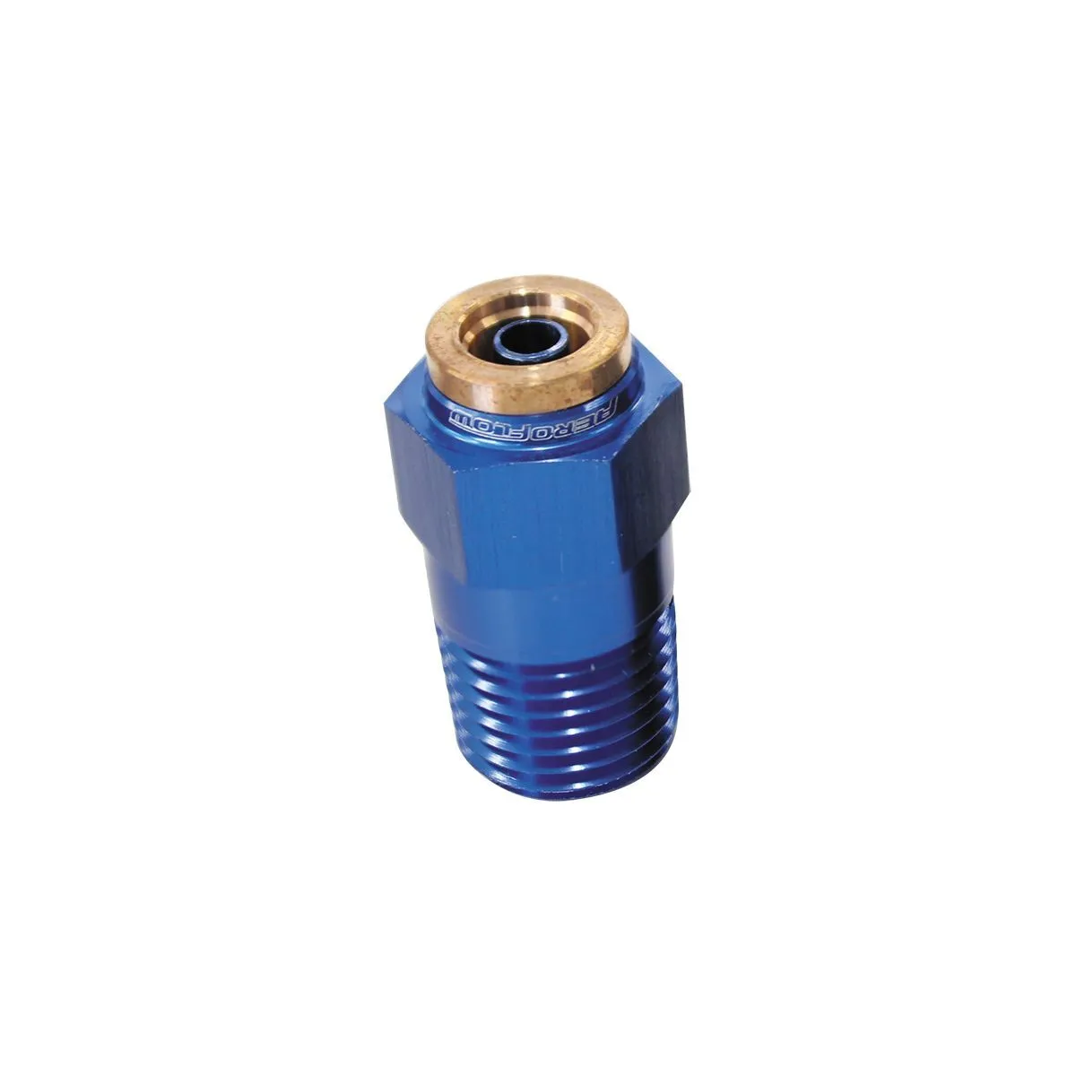 Aeroflow AF121-04X Straight 1/4" NPT To 1/4" Nylon Quick Release Fitting
