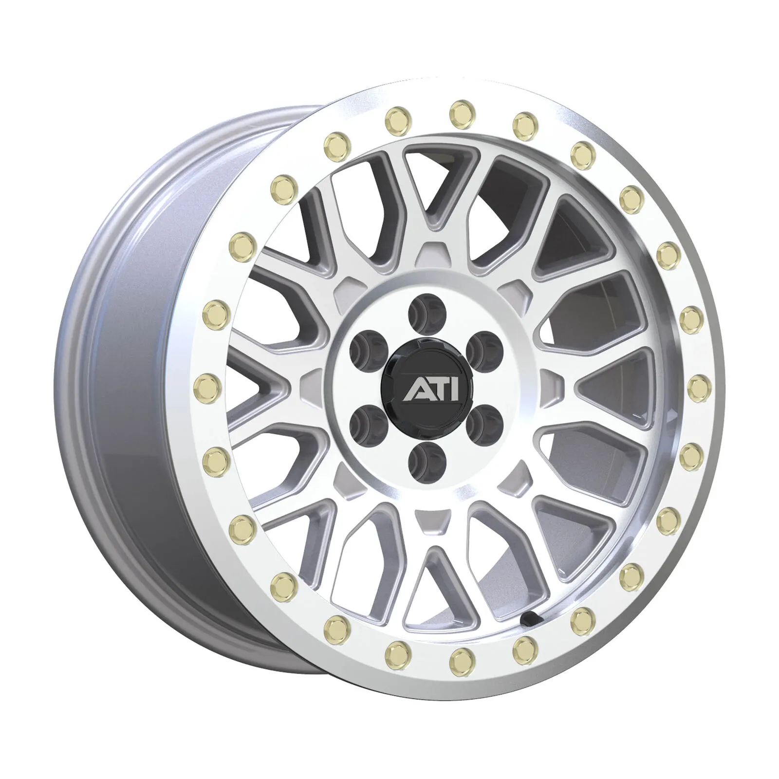 ATI Industries AT01-17-6114-MCD-XPX AT-01 17X8.5 Hybrid Beadlock Wheel ...