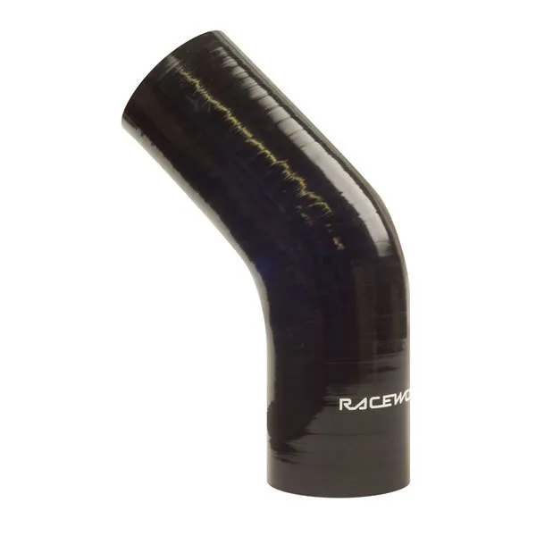 Raceworks SHE-045-350400 45 Degree Reducer Elbow 3.5-4" - 89-102mm